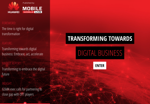 Huawei Digital Transformation