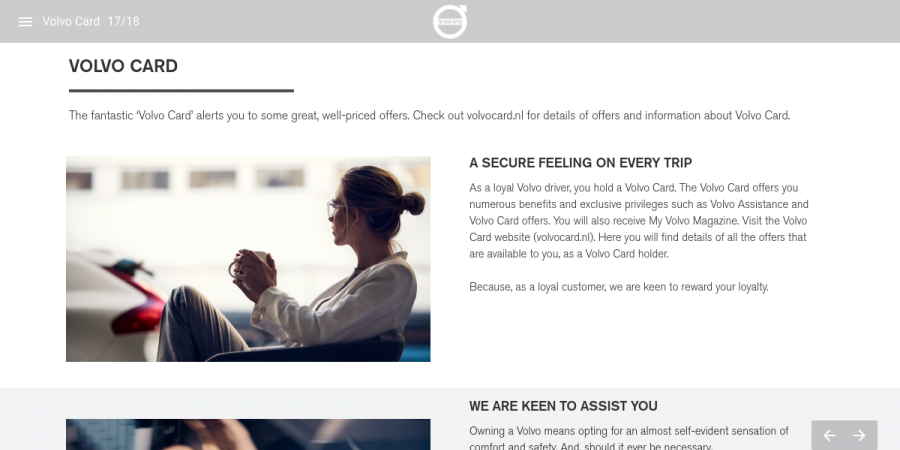 Volvo Card - Vinter 2017-18 EN